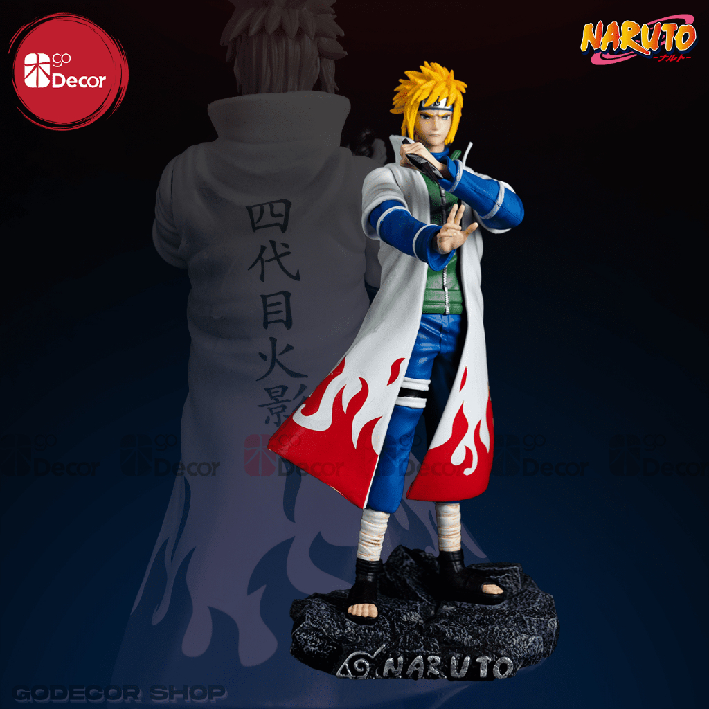 Naruto Minato Model with Super Nice Base 26cm High | Anime Figures ...