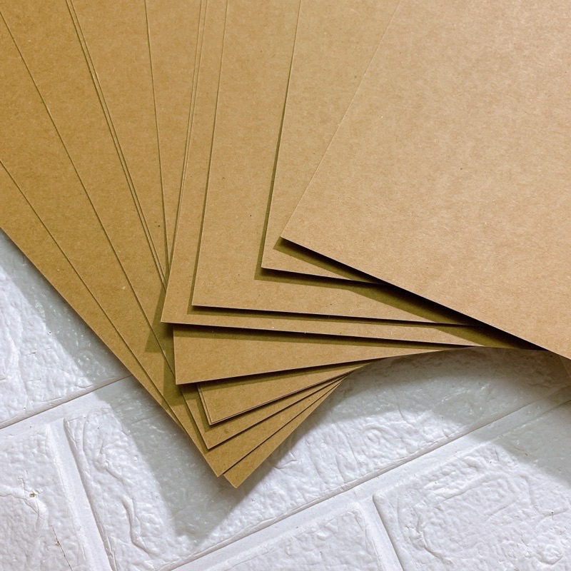 {Odd 5 Sheets}kraft cardboard paper - A4 kraft cardboard - weight 400g ...