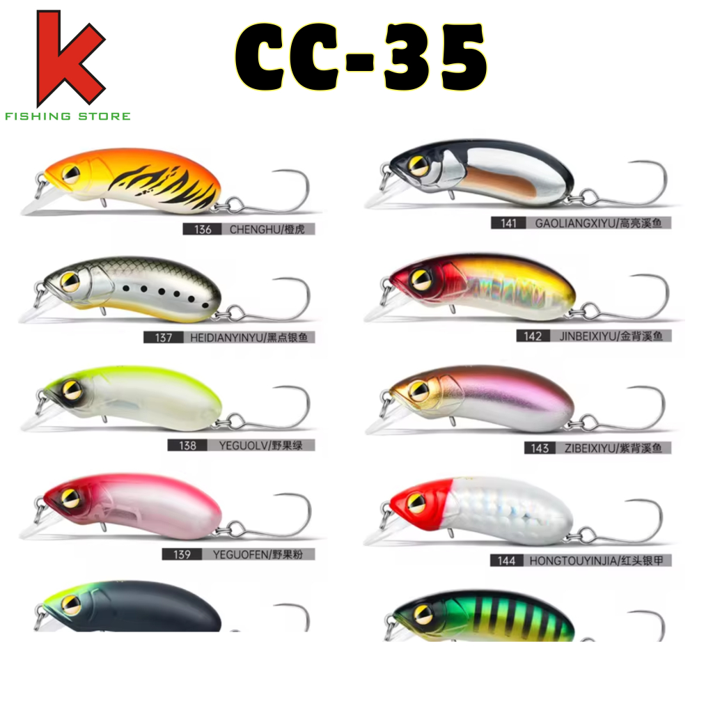 CC35 LURE FANS LURE for emperor fishing, ground pestle, snakehead fish ...