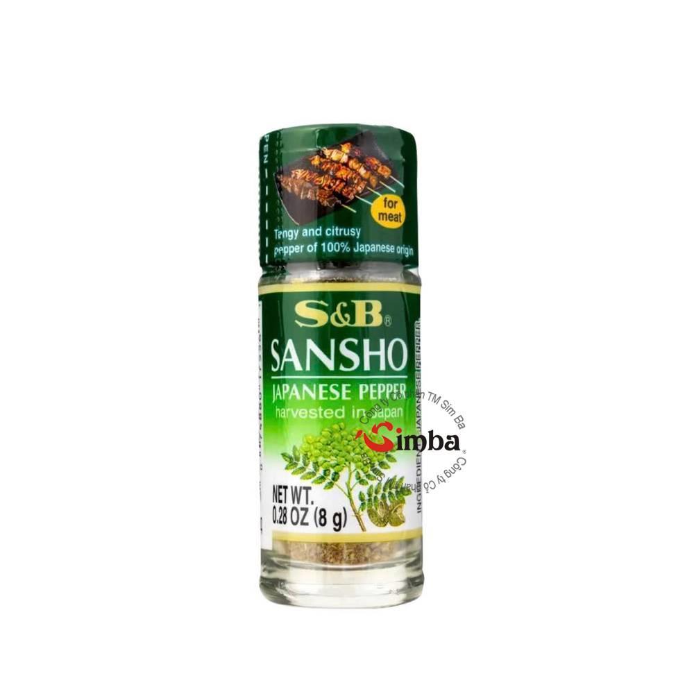 Sansho ground pepper powder {S&B} - 8g | Shopee Philippines