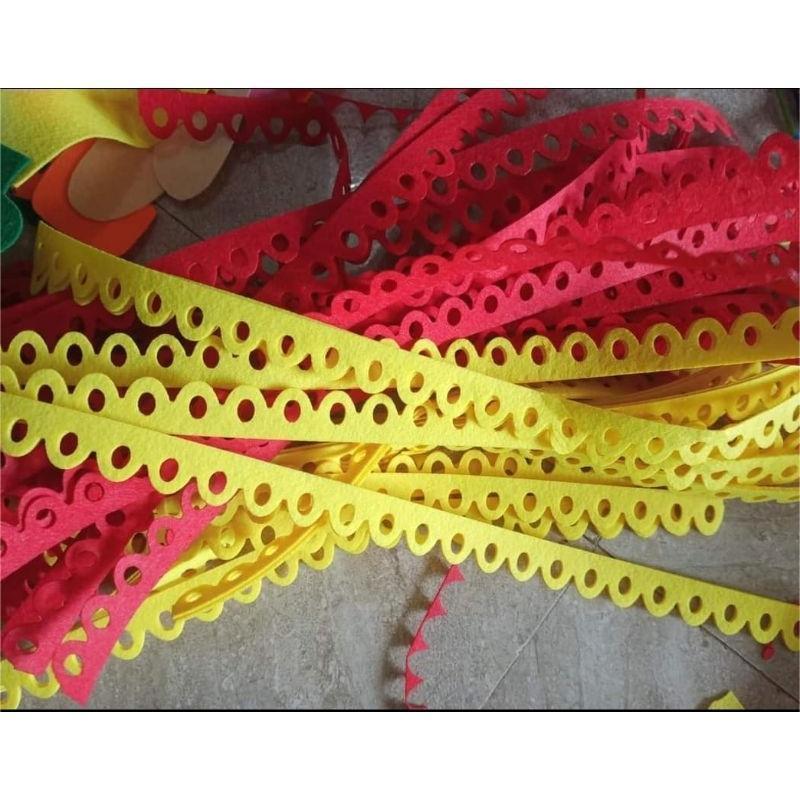 90cm long felt border for decoration, preschool crafts | Shopee Philippines