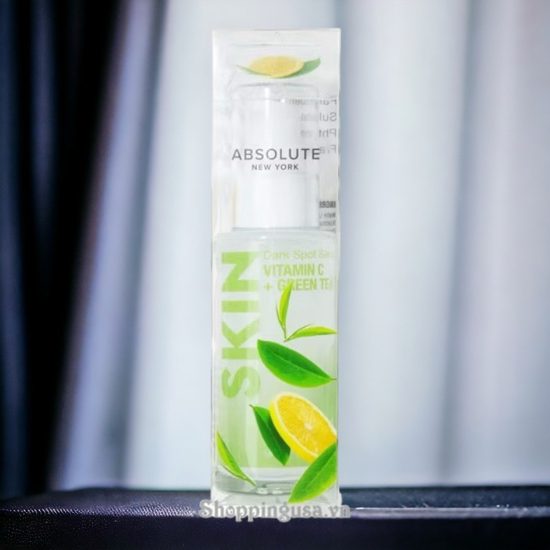 Serum VITAMIN C + GREEN TEA ABSOLUTE NEW YORK SKIN 50ml | Shopee ...