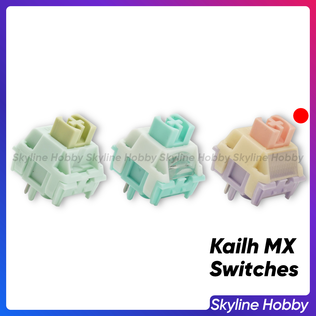 Kailh MX Mechanical Keyboard Switch - Spring Green, Ice Mint V2, Belle ...