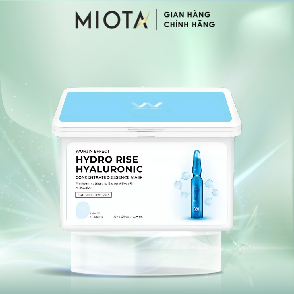 Box of 30 WonJin Effect Hydro Rise Hyaluronic Mask 350g | Shopee ...
