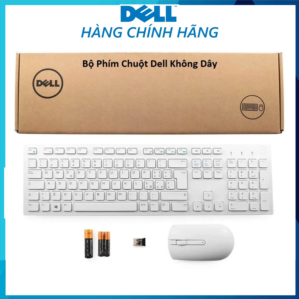 Dell KM636 wireless keyboard and mouse set, suitable for students and ...