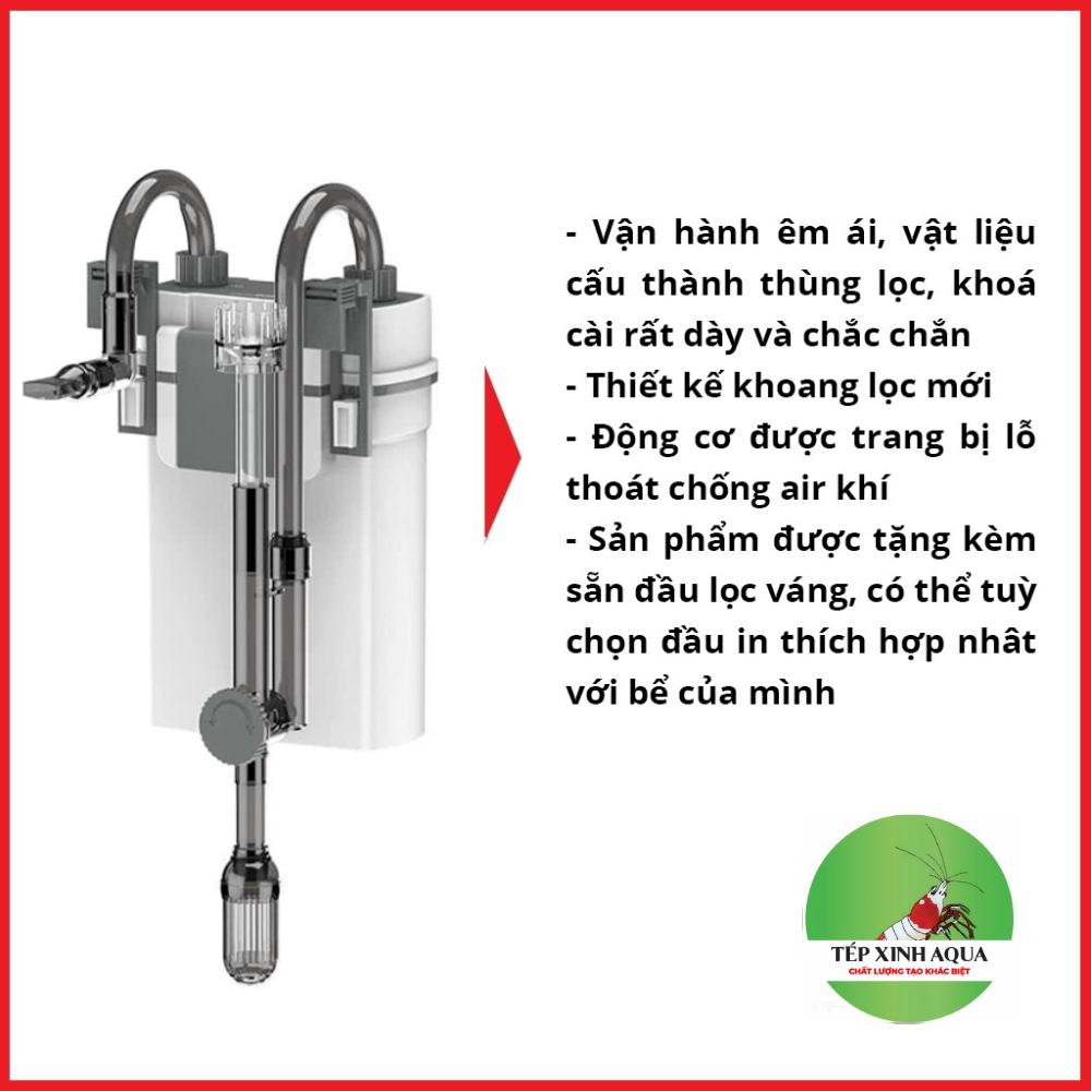 Hanging filter with scum suction Xiaoli SunSun XBL 300/ XBL 400/ XBL ...