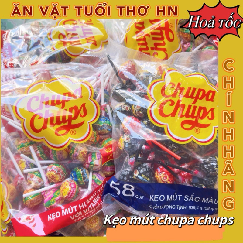 Chupa Chups Mixed Fruit Flavor Lollipops (Large Pack) | Shopee Philippines