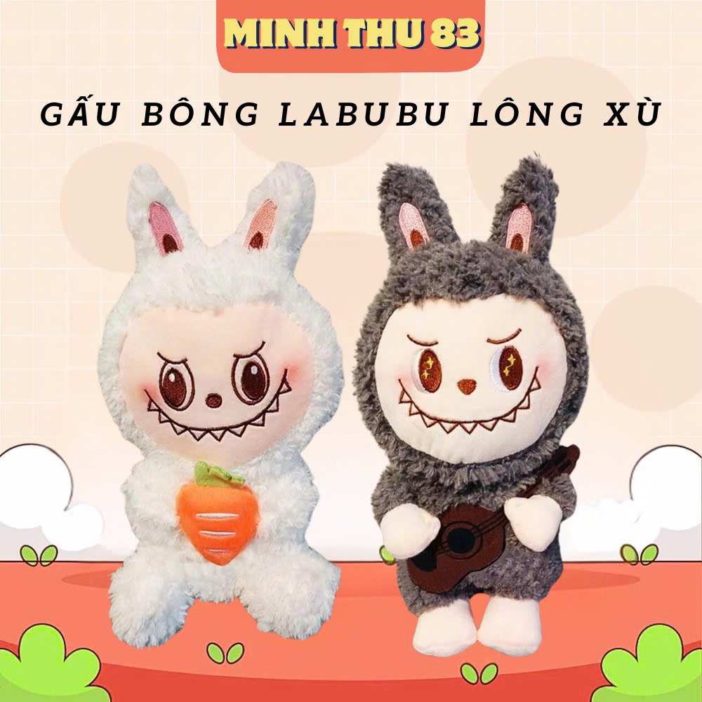 Cute Labubu Premium Furry Teddy Bear | Shopee Philippines