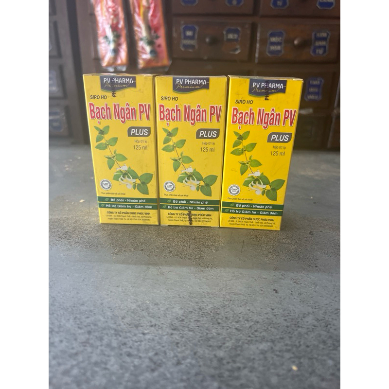 Pv Plus Bach Ngan Cough Syrup - 125ml | Shopee Philippines