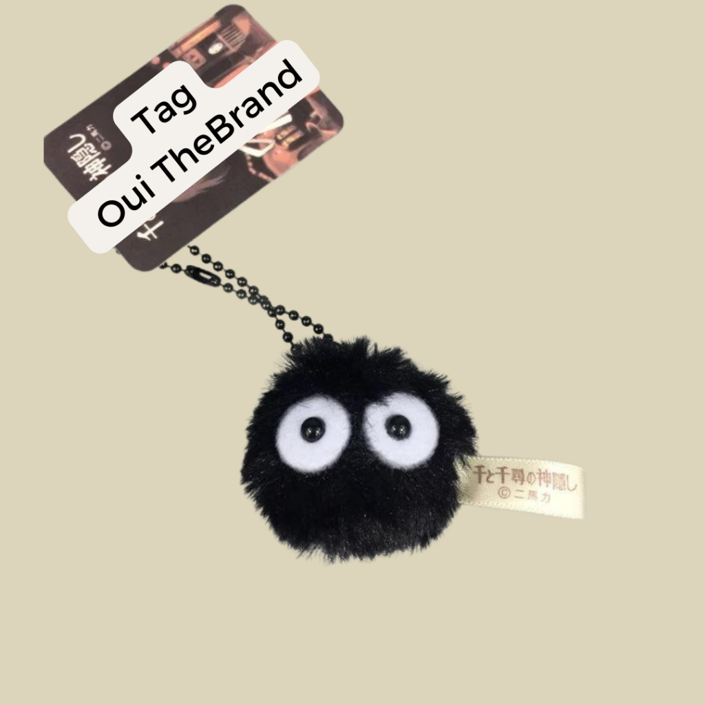Susuwatari GHIBLI Black Soot Hanging Charm (Ouithebrand Ver. ) | Shopee ...