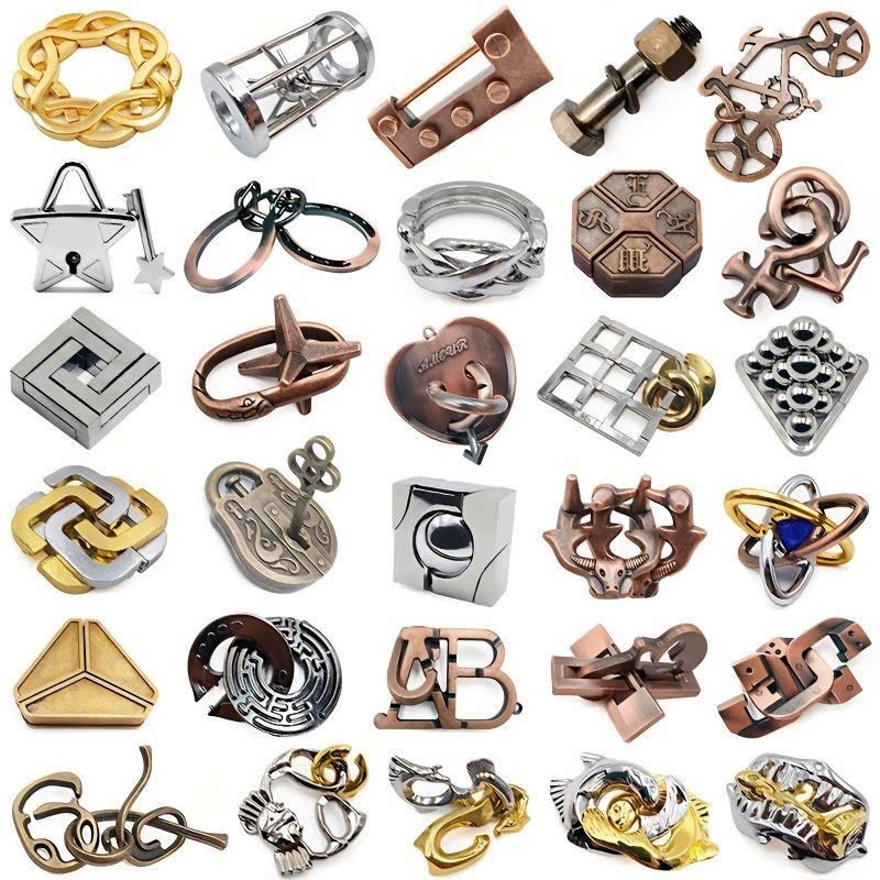 Intellectual toys Brain challenge Unlocking IQ Hanayama Puzzle multi ...
