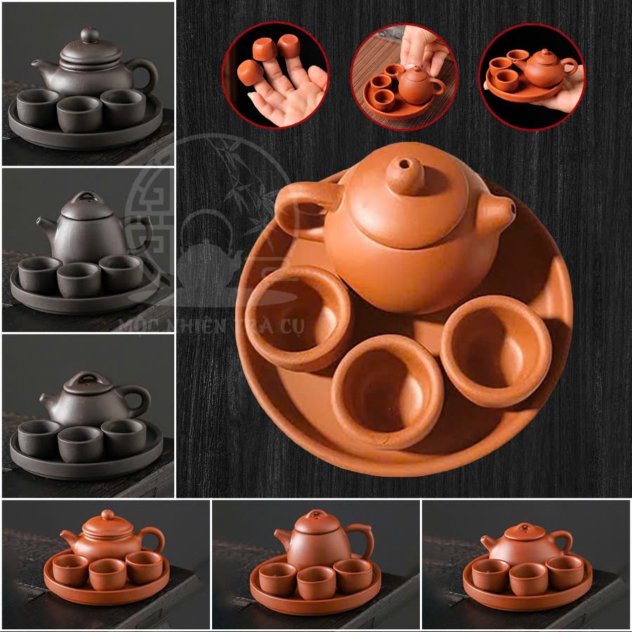Altar tea set with mini saucer, tea set to worship the god of wealth ...