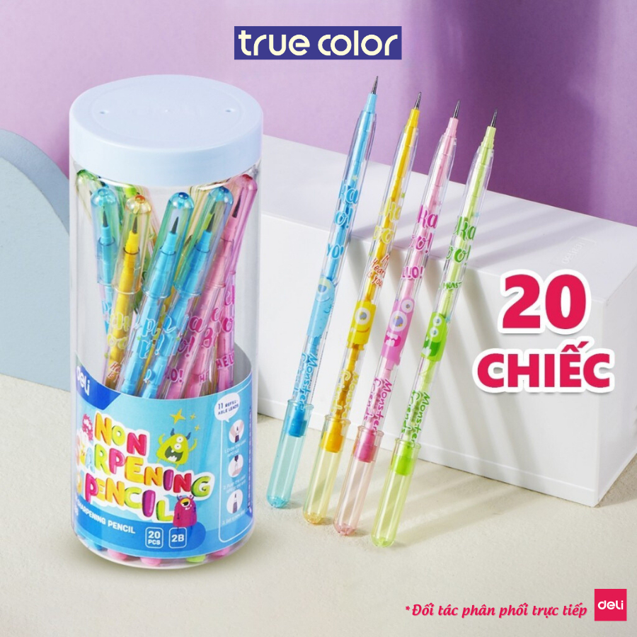 Box of 20 chunky pencils, 2B Deli burning pencils - Student pencils ...