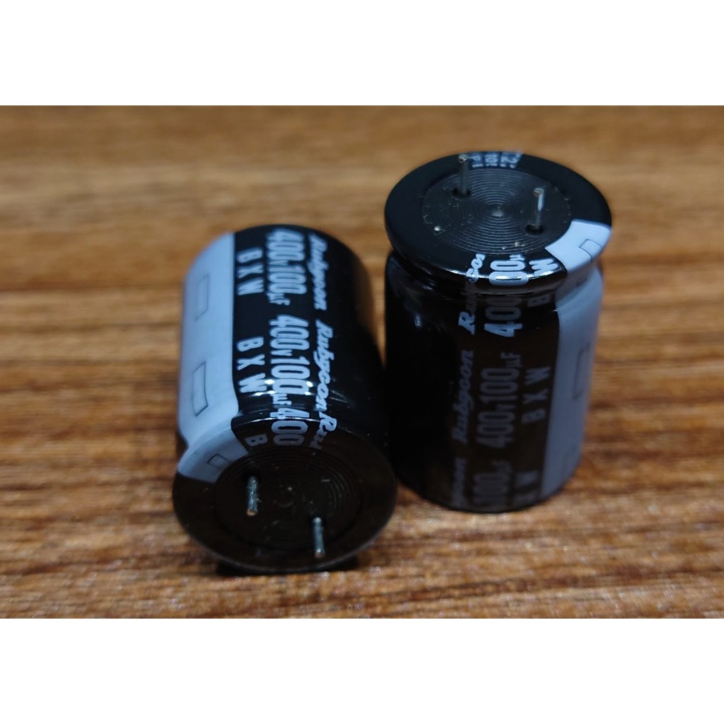 100uF 400V Rubycon Capacitor BXW 18x25mm | Shopee Philippines