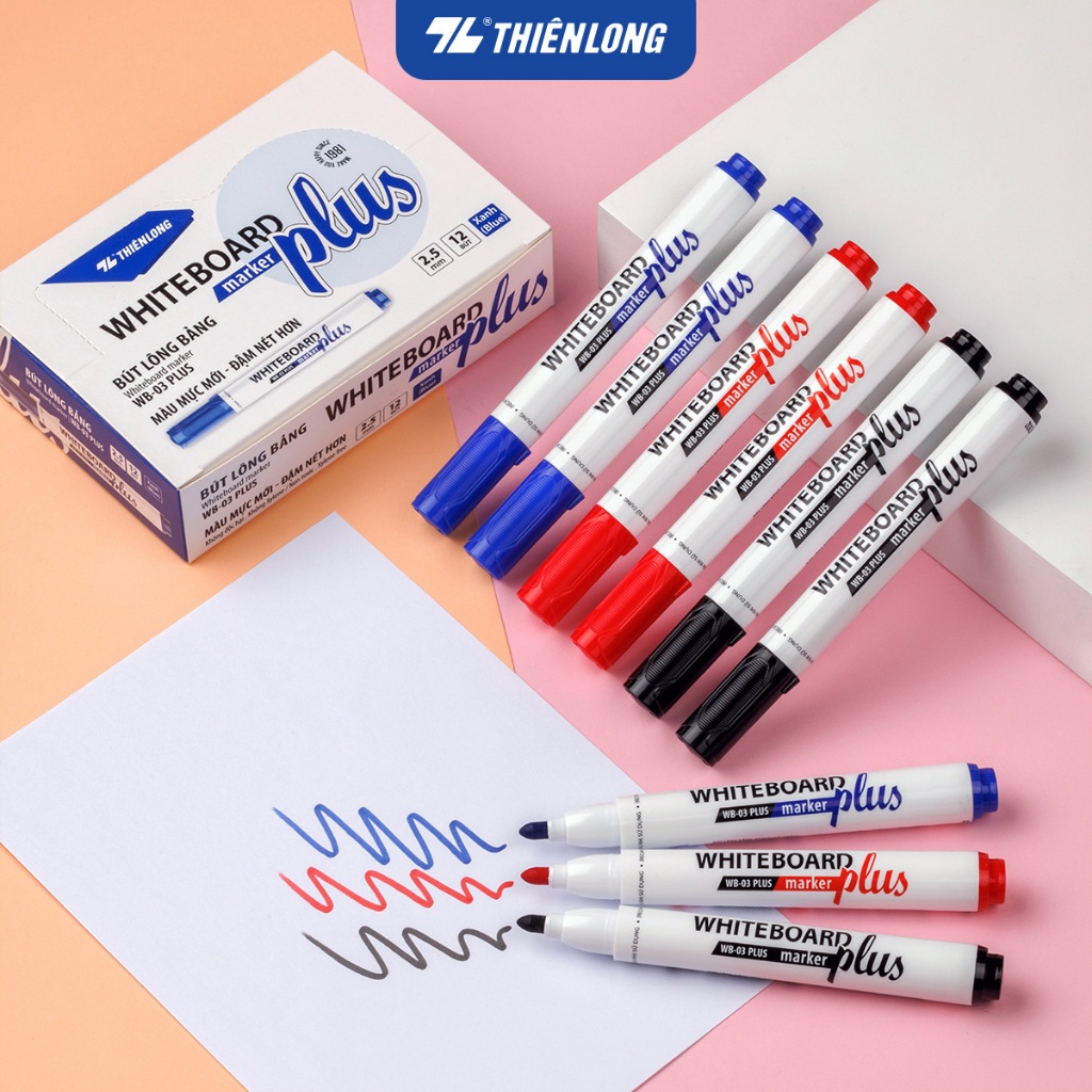 Wb-03 Plus Thien Long Whiteboard Marker - Whiteboard Marker has a new ...