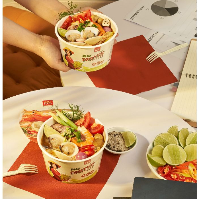 Binh Tay Food - Yum Shrimp Pho (75gr Bowl) | Shopee Philippines