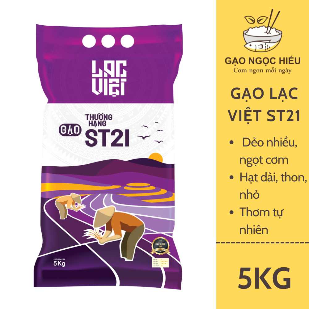 [FIRE] St21 Lac Viet Rice (sticky) - 5KG | Shopee Philippines