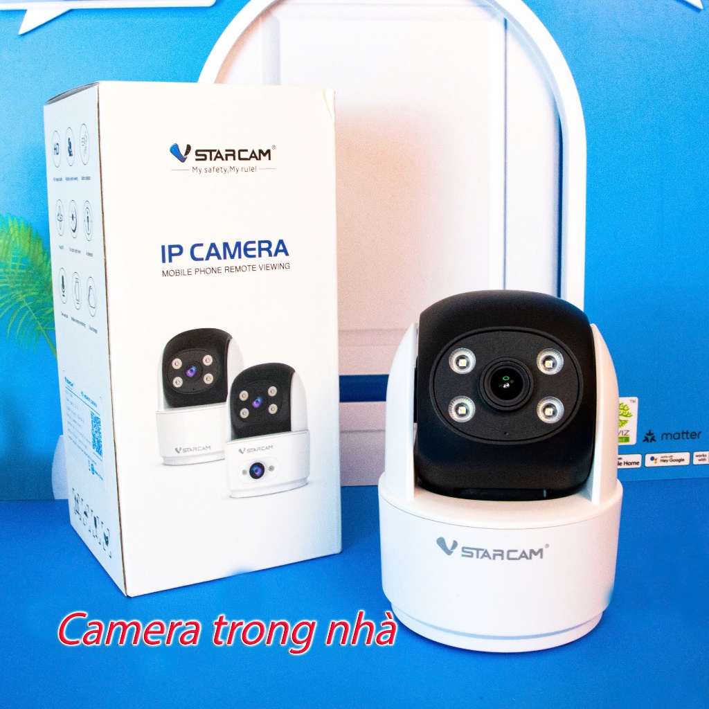 Vstarcam WIFI IP CAMERA 1 EYE/ 2 EYES C996 INDOOR, GENUINE | Shopee ...