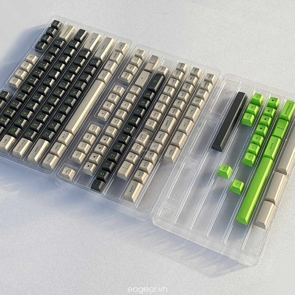 FL-Esports FSA Desert Gray keycap set with more than 160 FSA profile ...