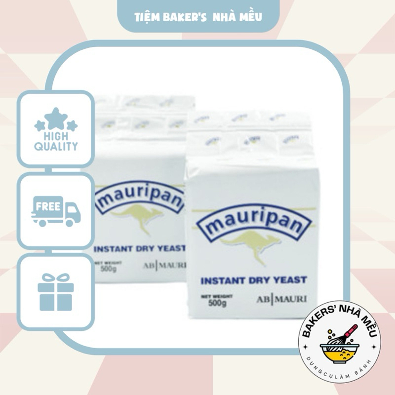Dry Pastry Yeast/Blooming Yeast/Yellow Mauripan Yeast 500g/Pack Used to ...