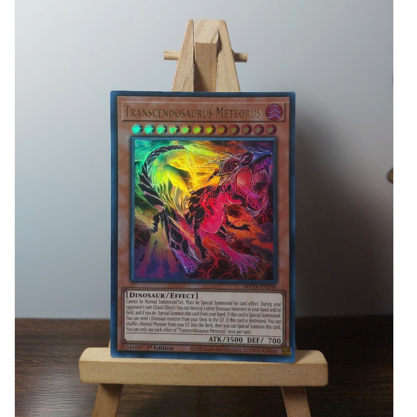 [ Do Lac Shop ] Yugioh Monster Transcendosaurus Meteorus Card - MP24 ...
