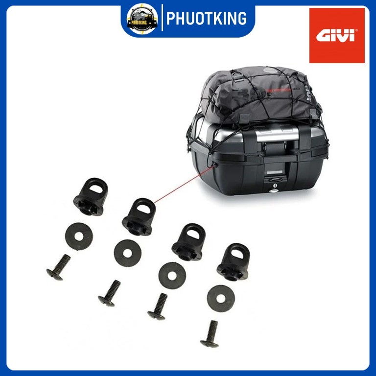 Givi E125 hook, E43NTL box net to install genuine givi box | Shopee ...