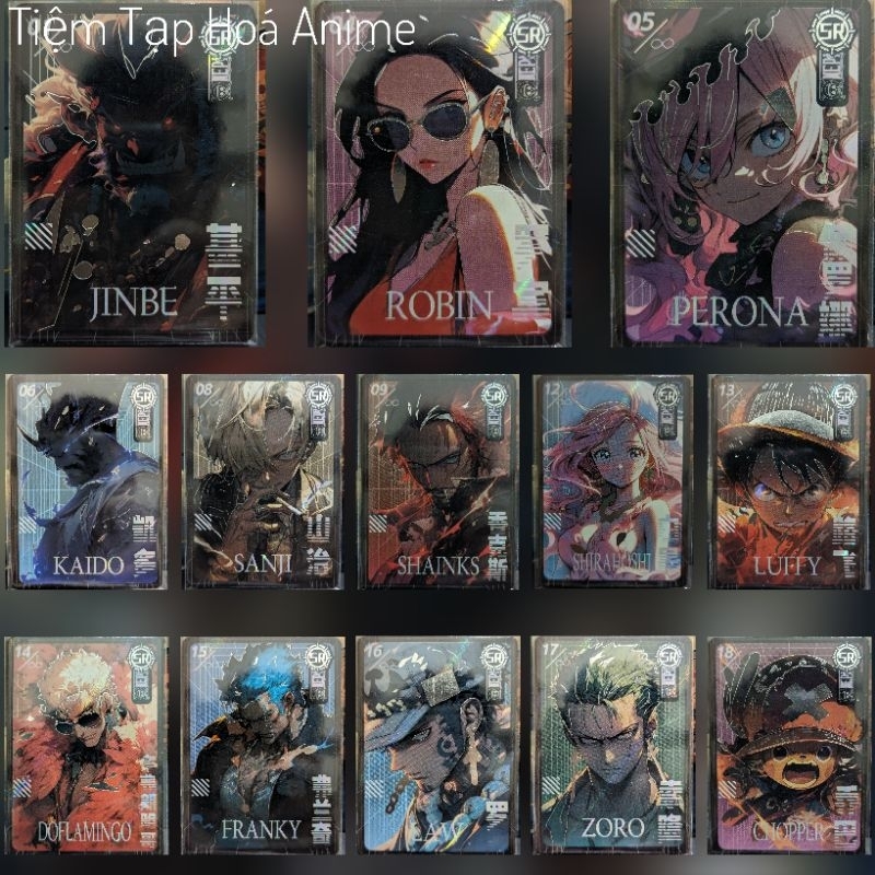 Op Card Super Cool SR Art Characters Corner Card NO.2 (Includes Card ...