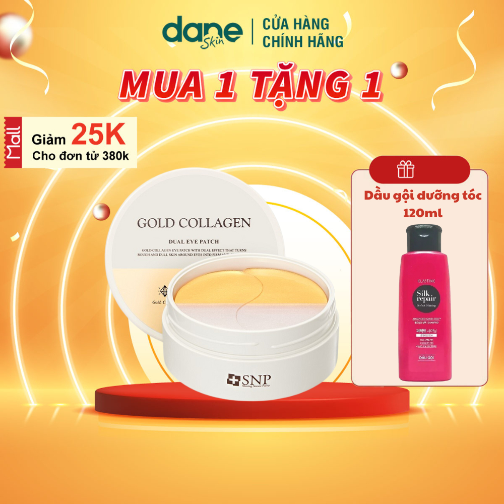 Snp Korean eye mask to improve wrinkles with collagen gold essence ...