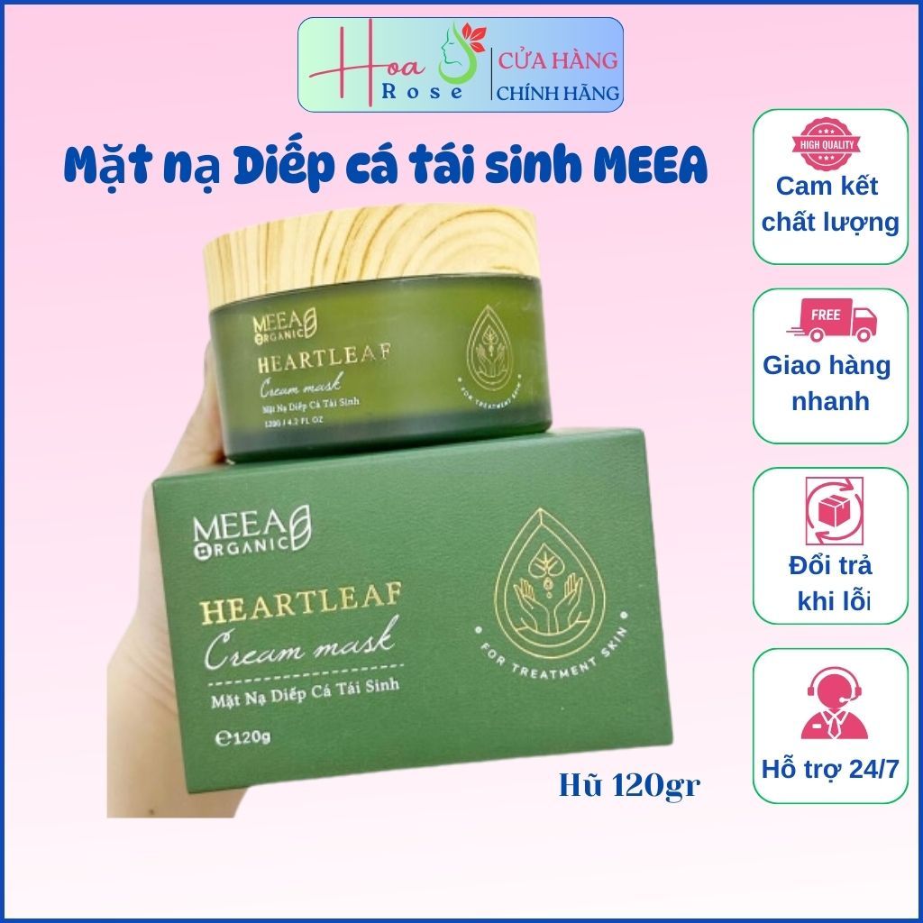 Meea Regenerative Fish Mint Mask Box 120g - Skin Whitening, Dark Spots ...