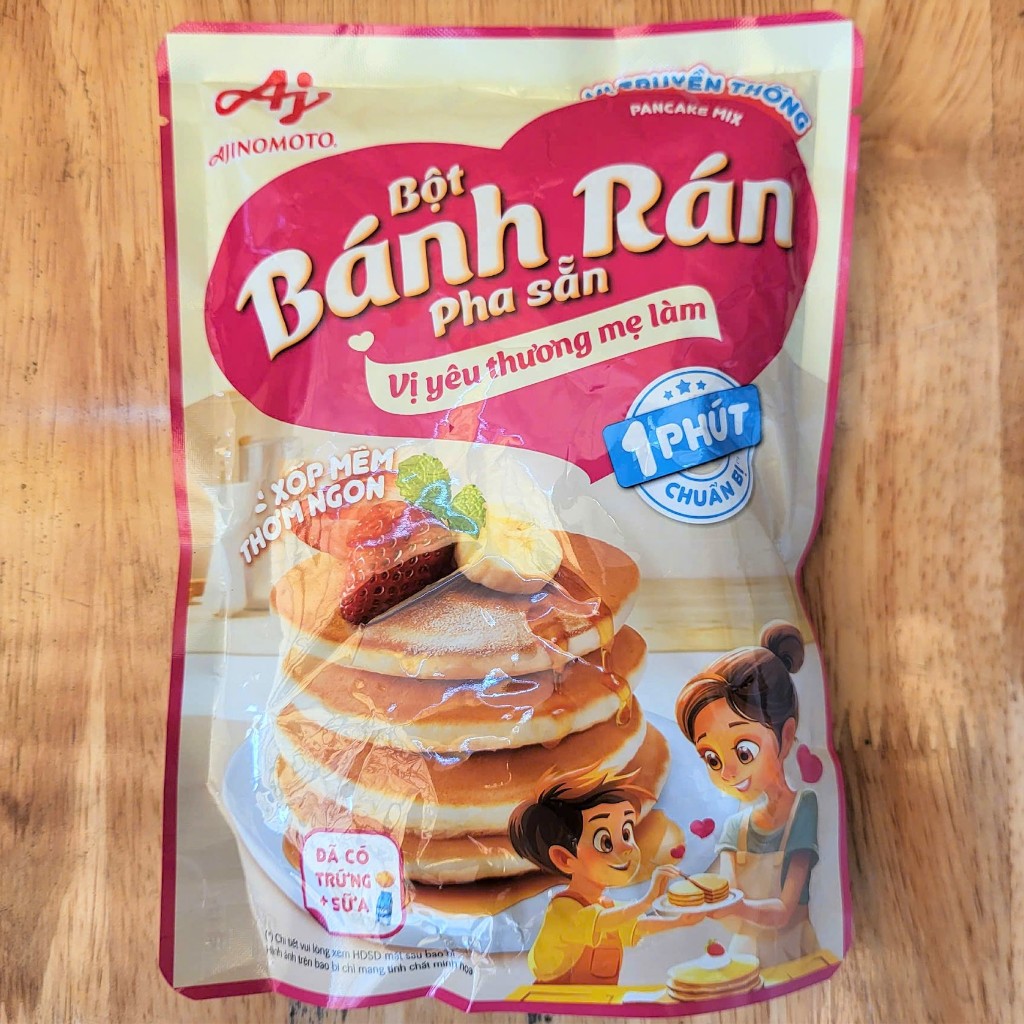 AJ [PINK package 200g] TRADITIONAL PRE-MIXED FRIED CAKE Powder (Vanilla ...