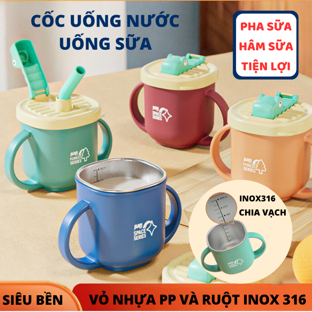 316 stainless steel drinking cup/cup, milk mixing, milk drinking, 260ml ...