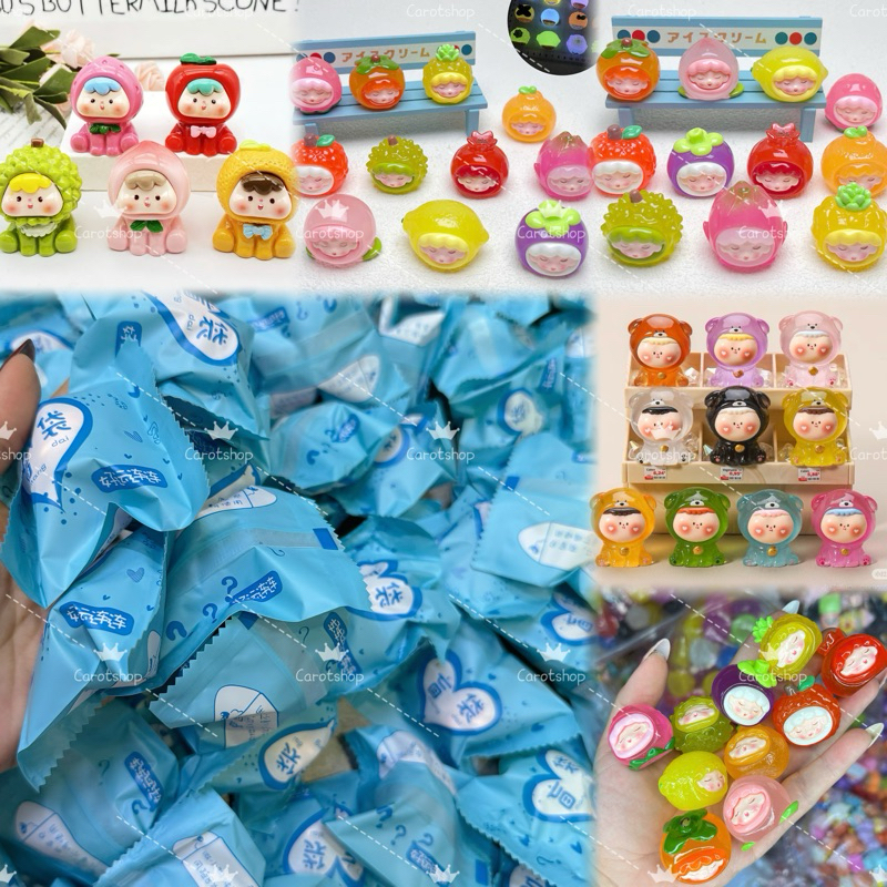 Random Blind Bag Lucky Cartoon Animal Mini Toy, DIY Lucky Charm Candy ...