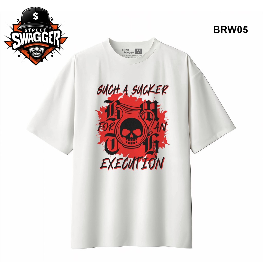 Street Swagger Brand Collection of white T-shirt models Bring me the ...