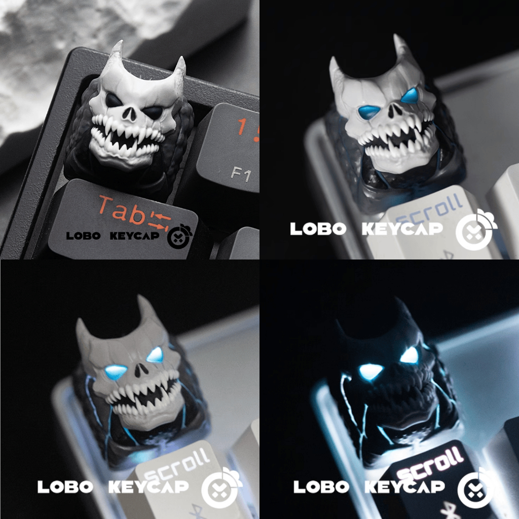 Artisan LOBO keycap Kaiju No.8, mechanical keyboard decorative keycap ...