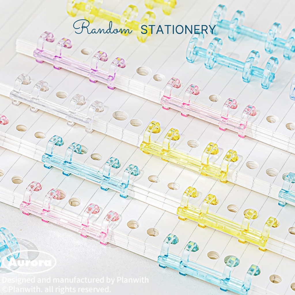 Planwith Removable Plastic Shackle Set of 6 Transparent 4 Holes Used to ...