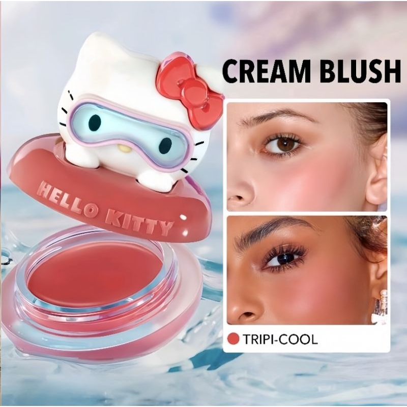 Hello Kitty | Sheglam Coastal Charm Vegan Cream Blush | Shopee Philippines