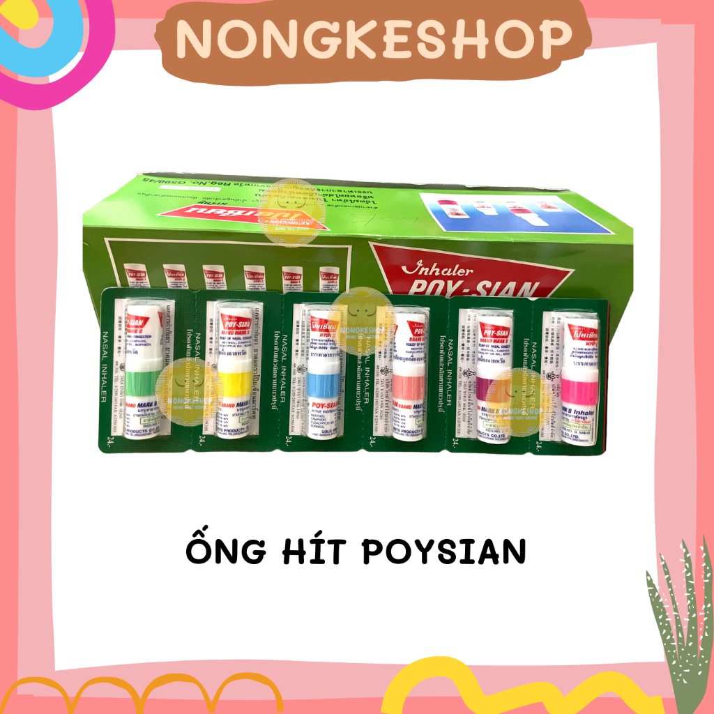 POYSIAN THAILAND NOSE INHALER | Shopee Philippines
