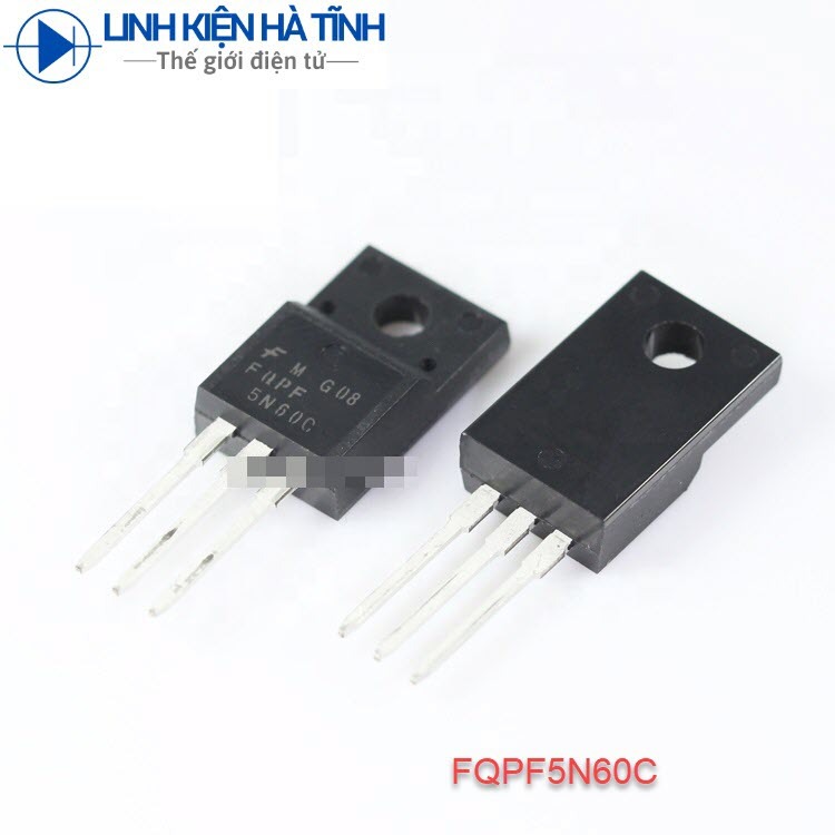 Bag of 5 MOSFET Components 5N60 FQPF5N60C 5N60C N Channel 5A 600V ...