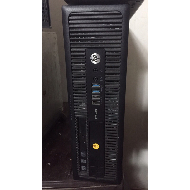 HP FPT Slim DESKTOP Computer Case WITH ATX POWER SOURCE | Shopee ...