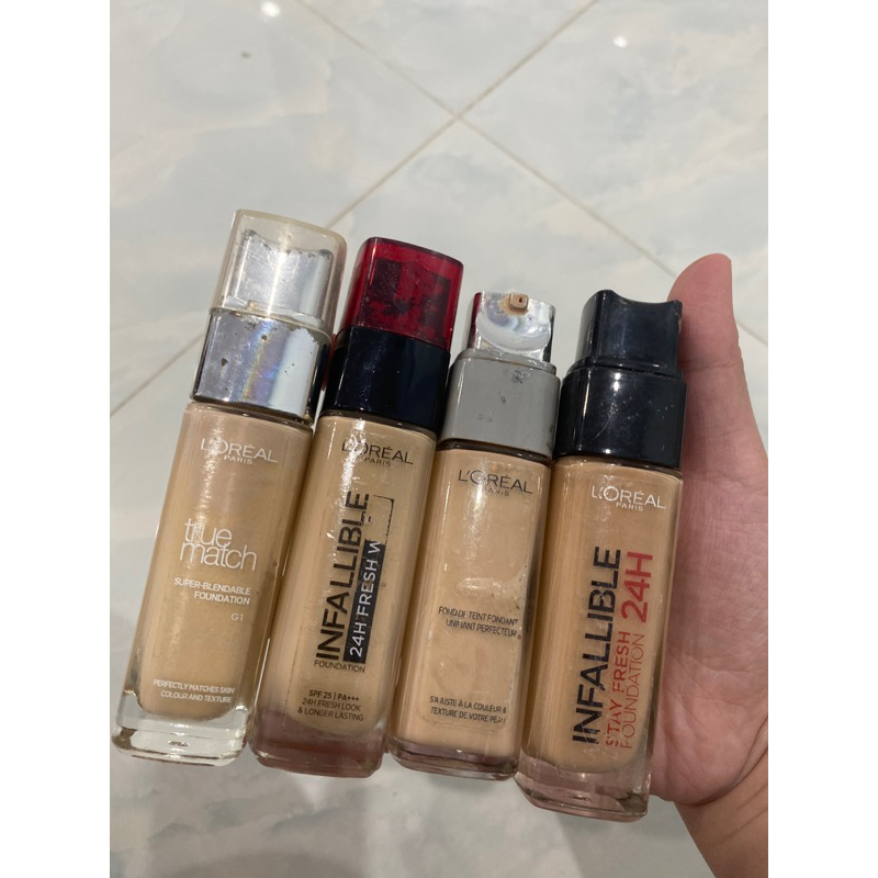 Usa_foundation + Vitamin C LOREAL Infallible Up To 32H Fresh Wear ...