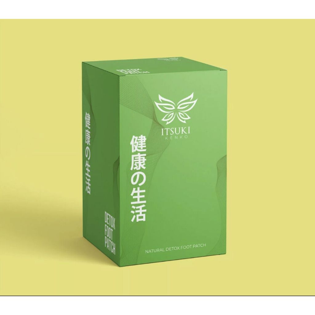 Japanese Itsuki Kenko foot detox patch - Box of 40 pieces - Liulyshop ...