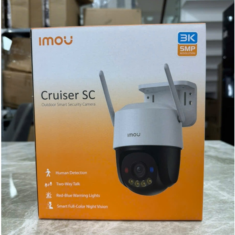 Imou Cruiser SC 5MP K7FP Wifi Camera, Outdoor, 360 Degree Rotation, 2 ...