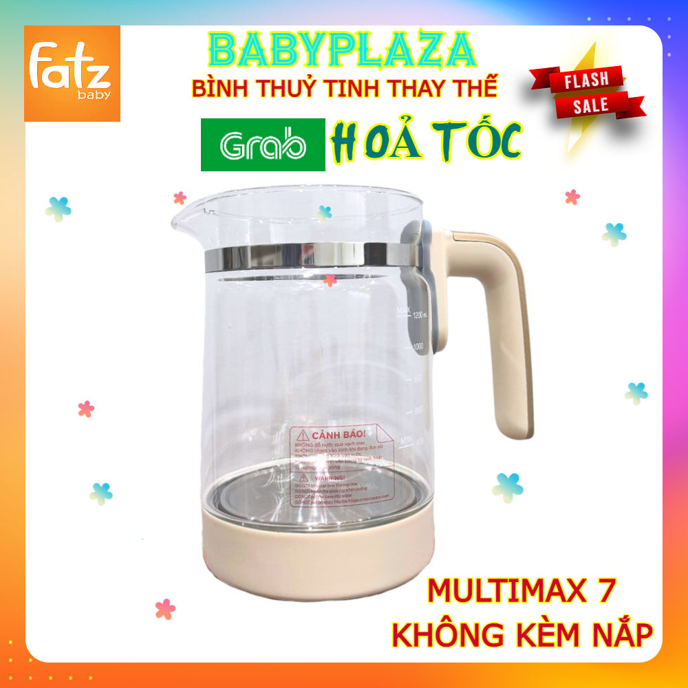 Replacement glass bottle for genuine FatzBaby Multimax 7 baby milk ...