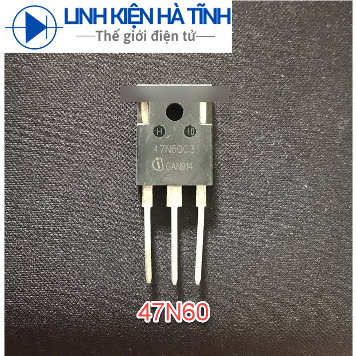 2 MOSFETs SPW47N60C3 47N60C3 47N60 43A 650V Disassemble | Shopee ...