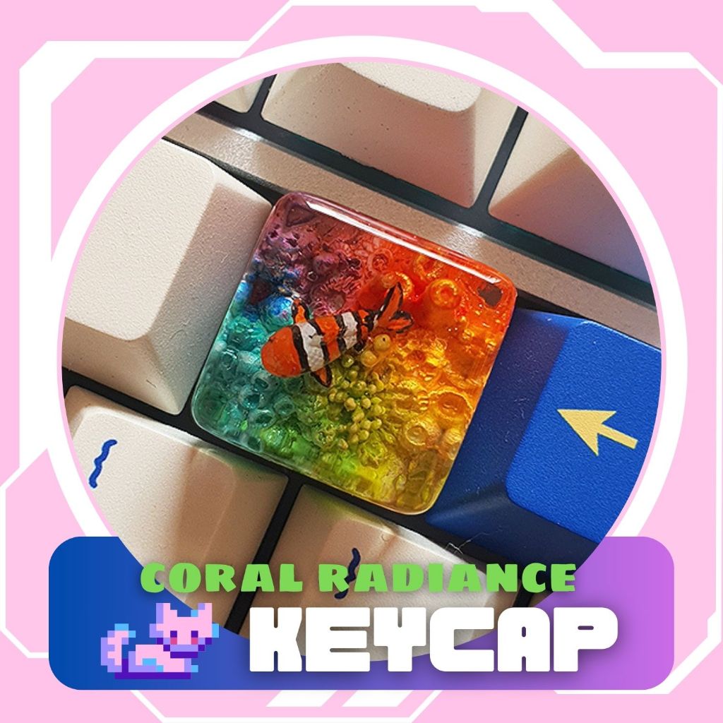 Transparent keyboard button decorated with profile cube mechanical keys ...