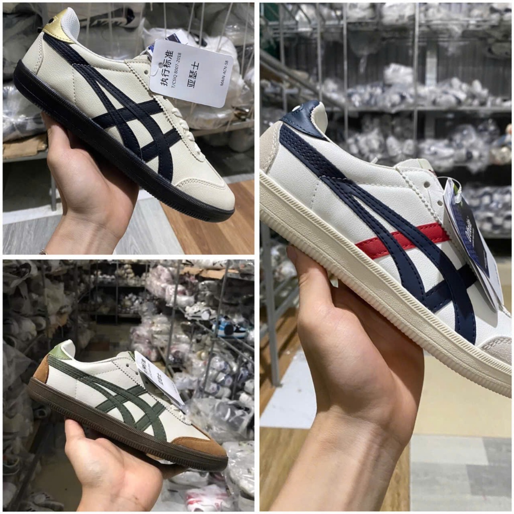 Onitsuka Tiger Flat Sole Shoes new model 3 colors hot trend in 2024 all ...