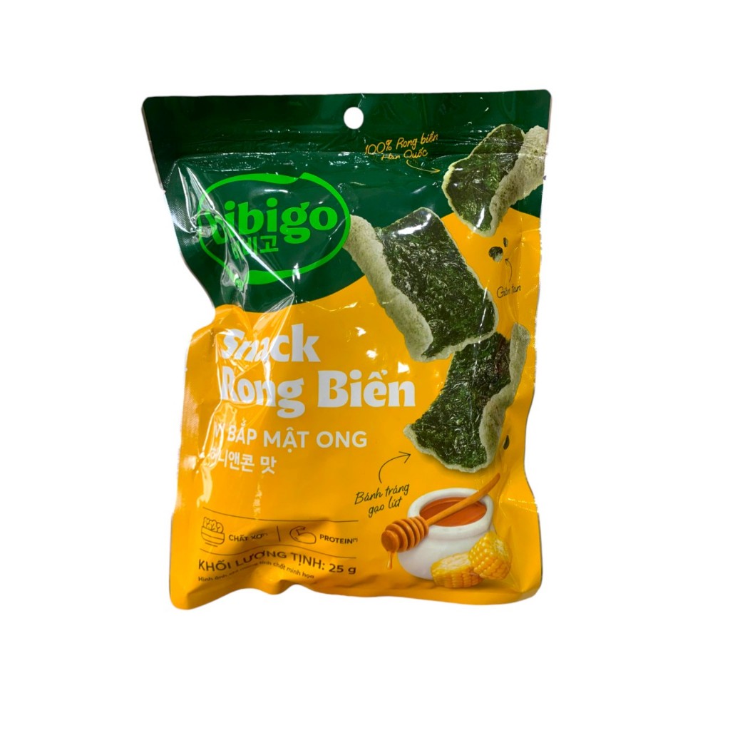 Bibigo SEAFOOD SNACK HONEY CORN FLAVOR 25G | Shopee Philippines