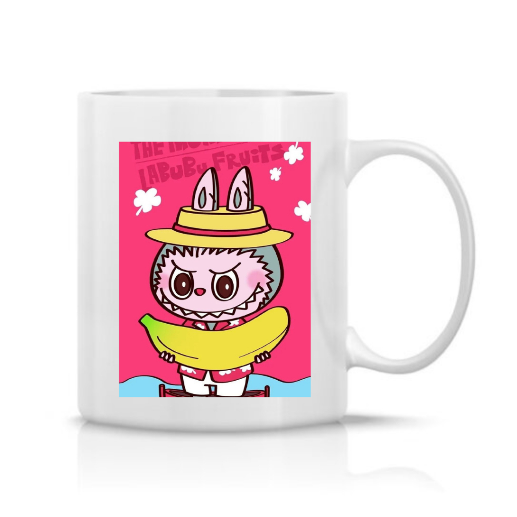 Labubu ceramic cups printed on demand in many designs | Shopee Philippines