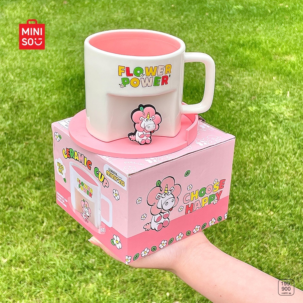 Daisy MINIONS Style Miniso Ceramic Drinking Cup Imported from Singapore ...