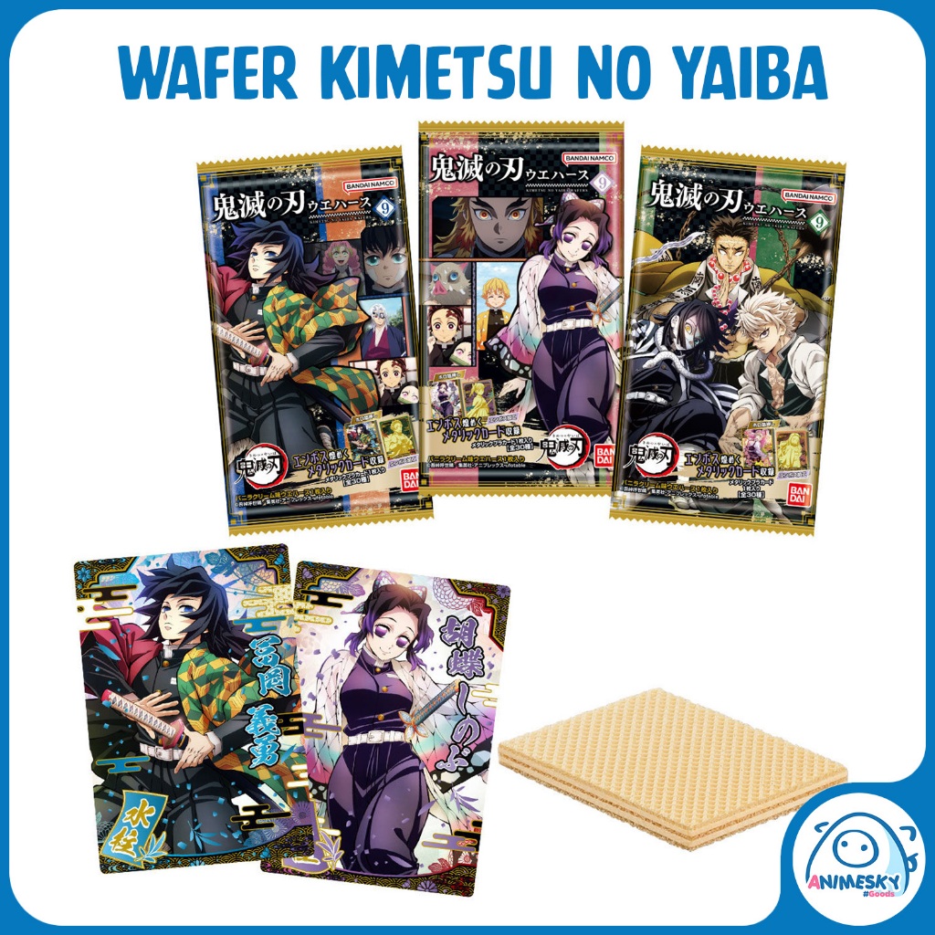 Genuine Kimetsu No Yaiba wafer dignity card Pack - Demon Slayer Sword ...